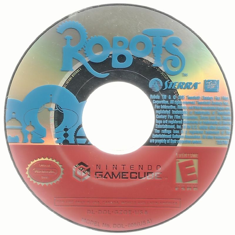 Robots cover or packaging material - MobyGames