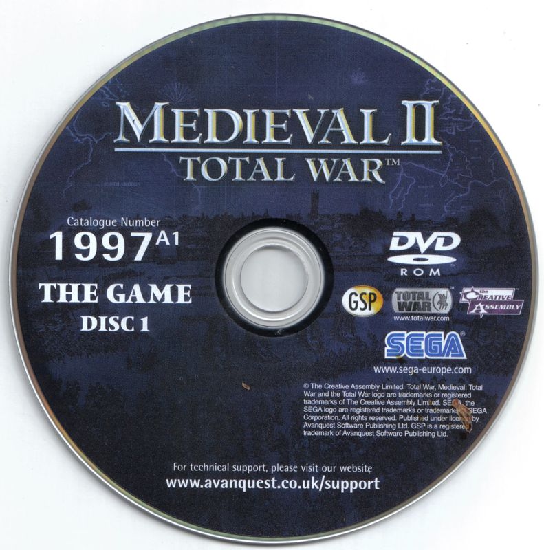 Medieval II: Total War cover or packaging material - MobyGames