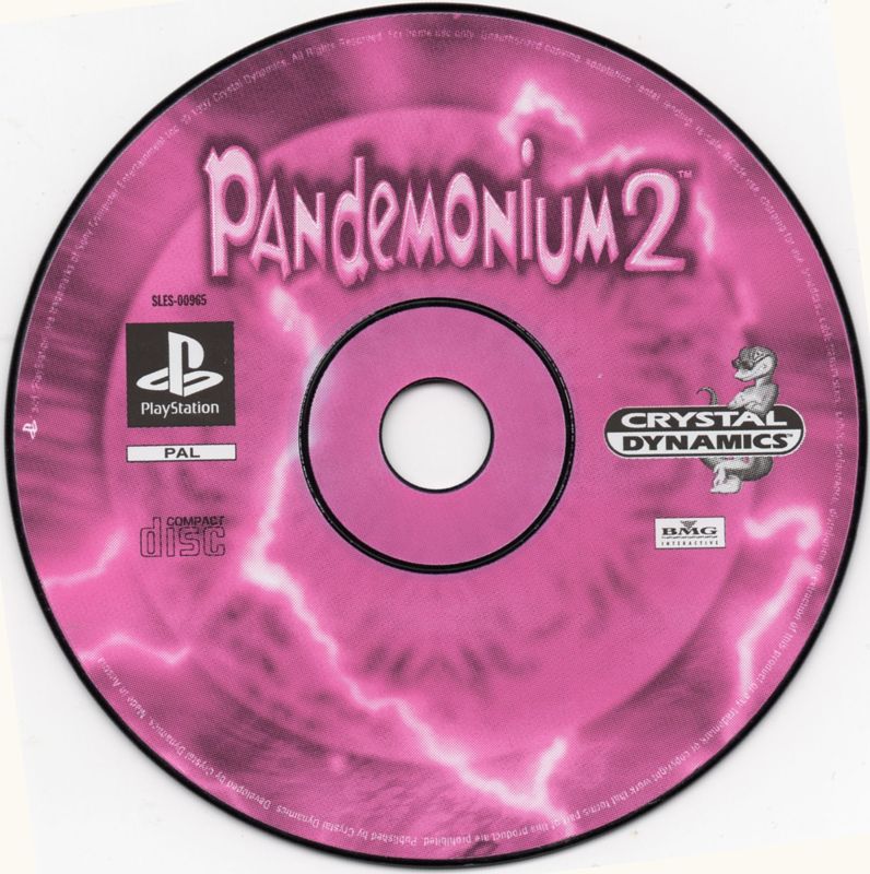 Pandemonium 2 cover or packaging material - MobyGames