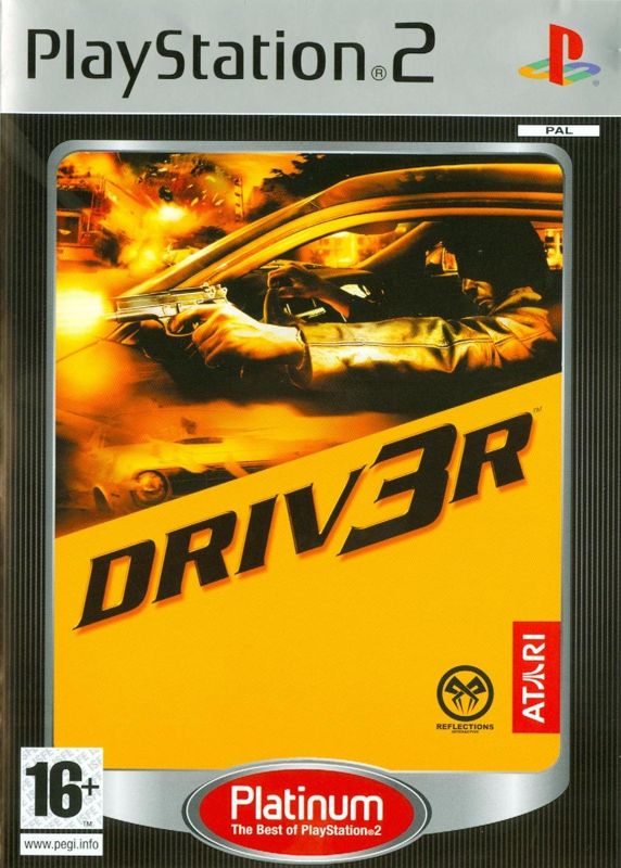 Driv3r cover or packaging material - MobyGames