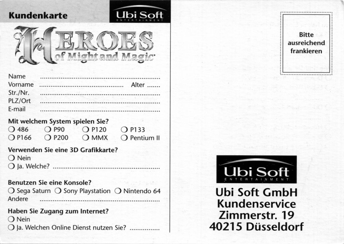 Heroes of Might and Magic Compendium cover or packaging material ...