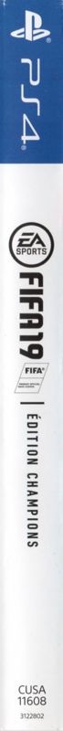 FIFA 19 (Champions Edition) cover or packaging material - MobyGames