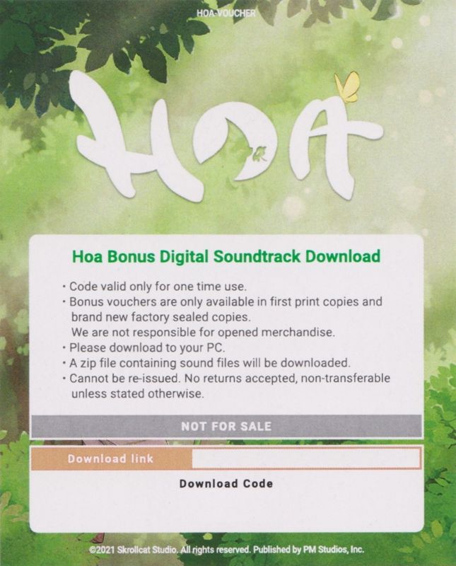 Hoa cover or packaging material - MobyGames