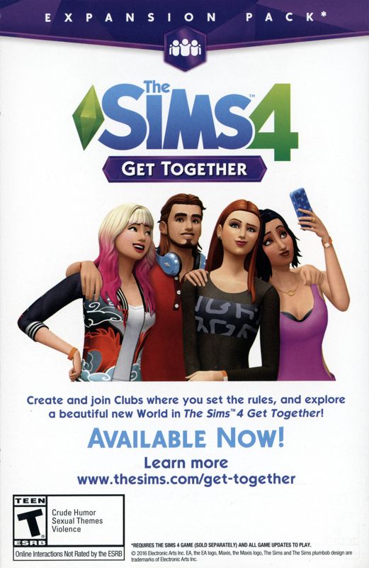 The Sims 4 cover or packaging material - MobyGames