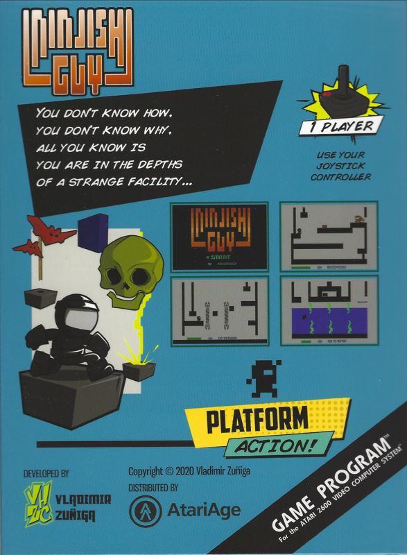 Ninjish Guy in Low Res World cover or packaging material - MobyGames