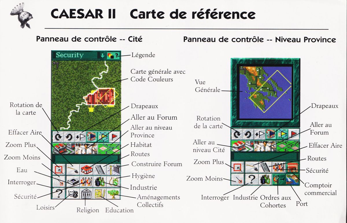 Caesar II cover or packaging material - MobyGames