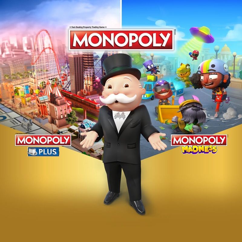 Monopoly Plus + Monopoly Madness cover or packaging material - MobyGames