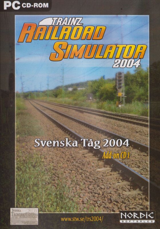 Trainz Railroad Simulator 2004: Svenska Tåg 2004 - Add-on CD1 cover or ...
