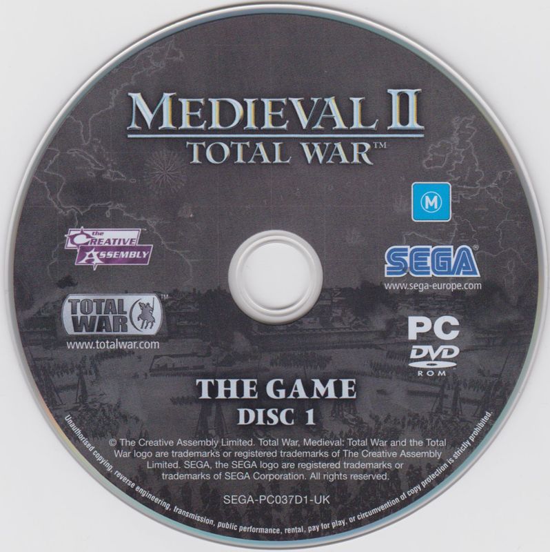 Medieval II: Total War cover or packaging material - MobyGames