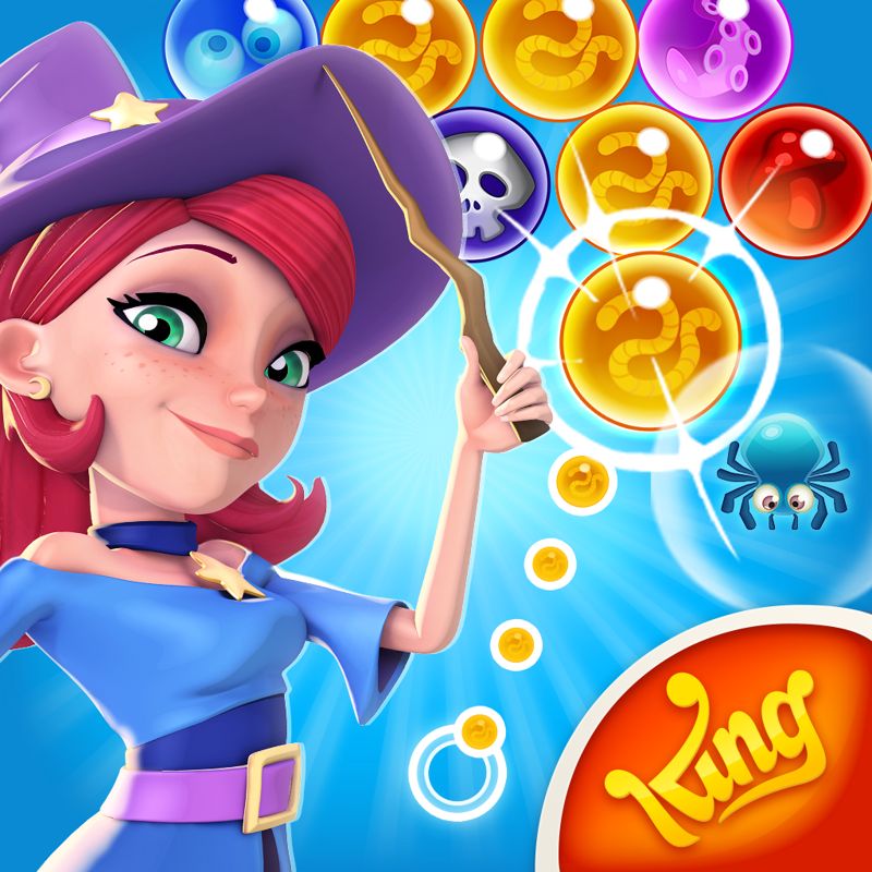 Bubble Witch 2 Saga cover or packaging material - MobyGames