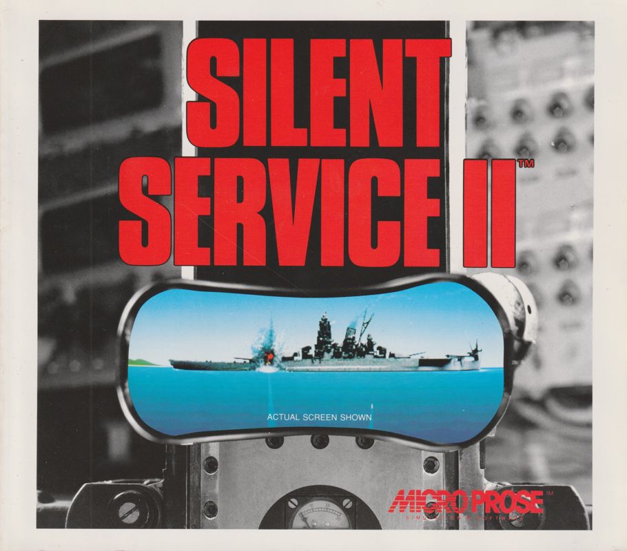 Silent Service II cover or packaging material - MobyGames
