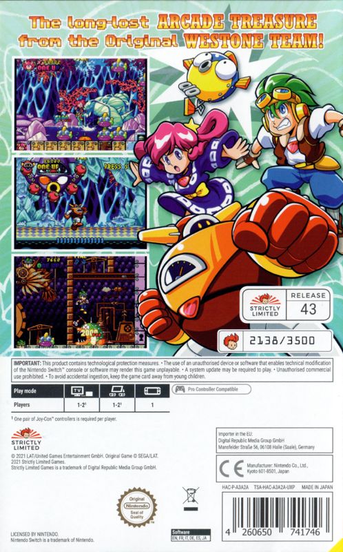 Clockwork Aquario cover or packaging material - MobyGames