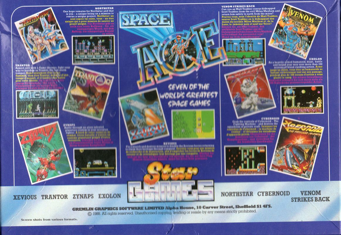 Space Ace cover or packaging material - MobyGames