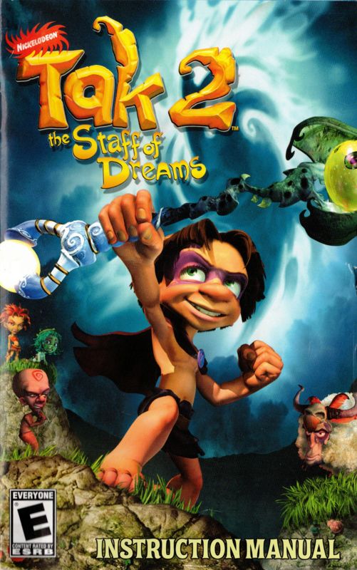 Tak 2: The Staff of Dreams cover or packaging material - MobyGames