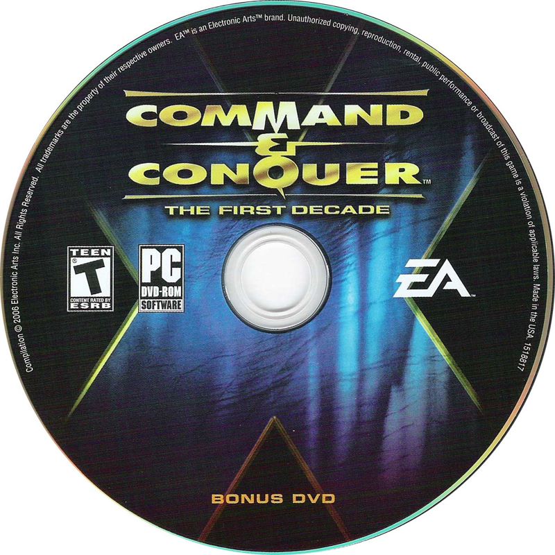 Command & Conquer: The First Decade cover or packaging material - MobyGames