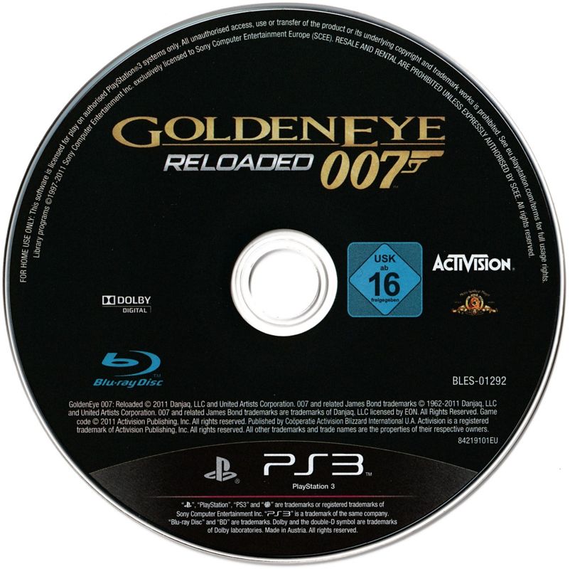 GoldenEye 007: Reloaded cover or packaging material - MobyGames