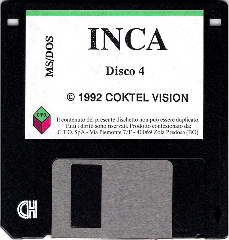 Inca cover or packaging material - MobyGames