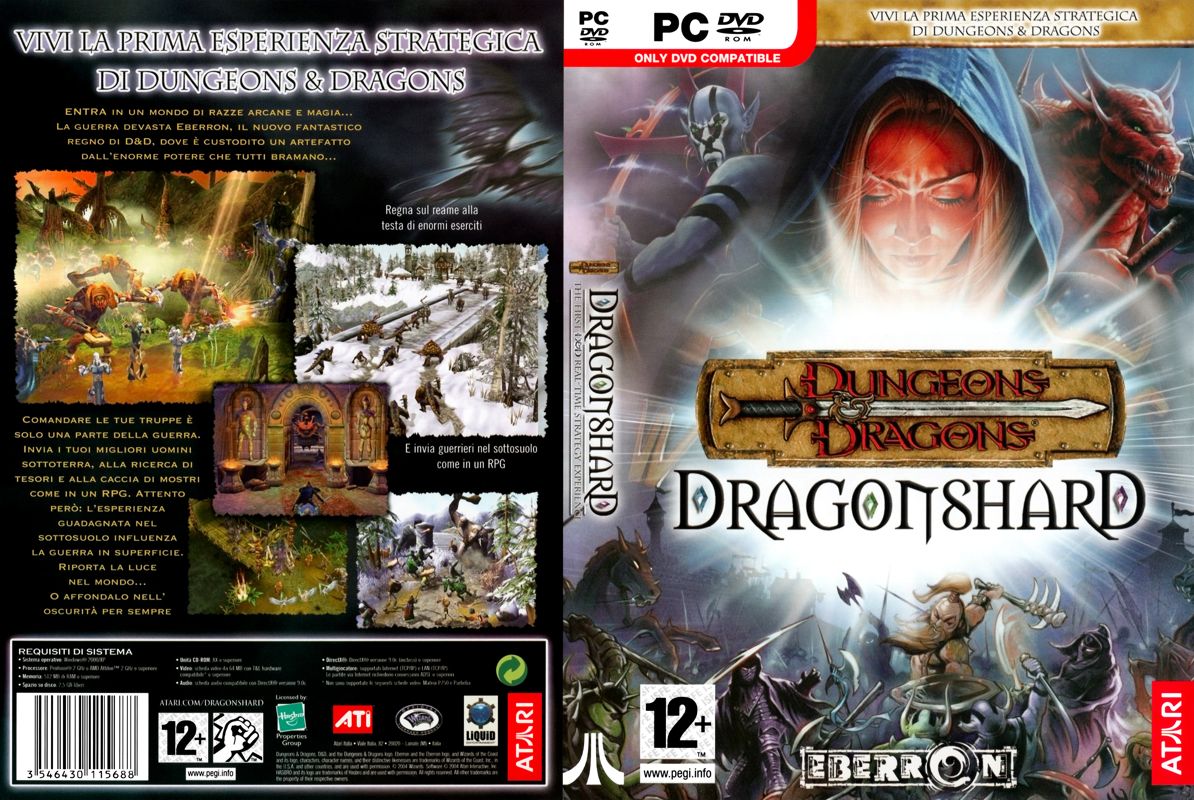 Dungeons & Dragons: Dragonshard cover or packaging material - MobyGames
