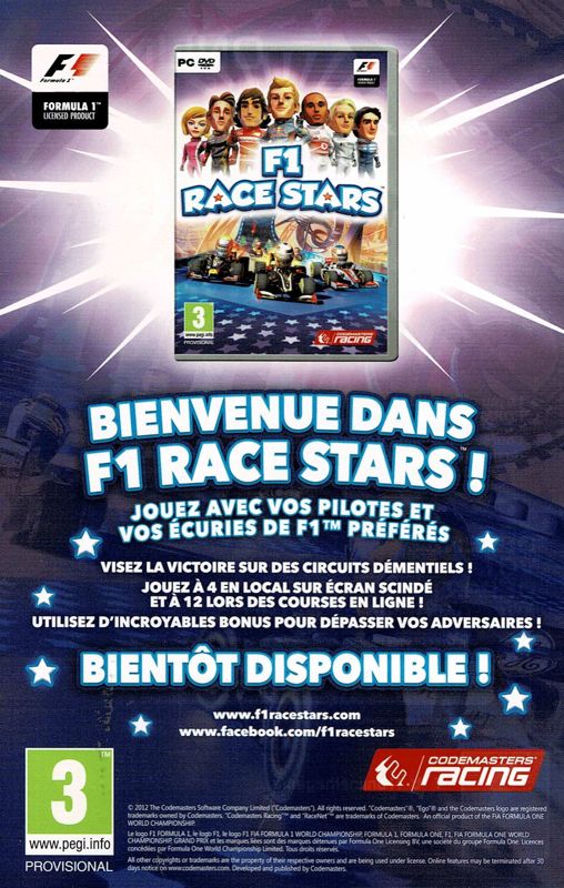 F1 2012 cover or packaging material - MobyGames