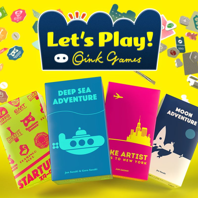 Let's Play! Oink Games cover or packaging material - MobyGames