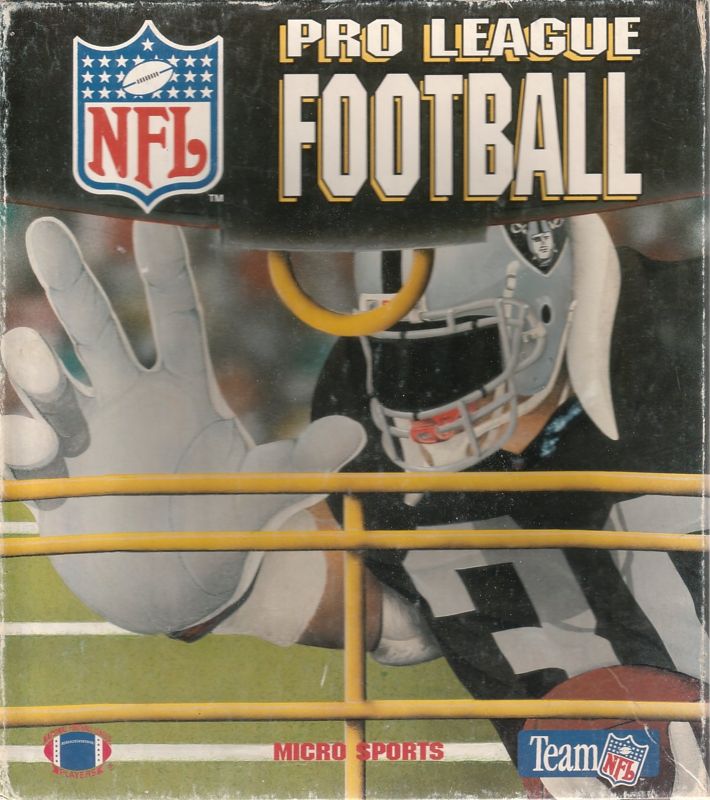 NFL Pro League Football cover or packaging material - MobyGames