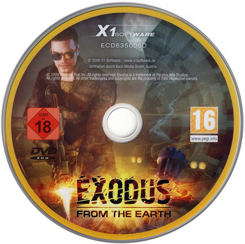Exodus from the Earth cover or packaging material - MobyGames