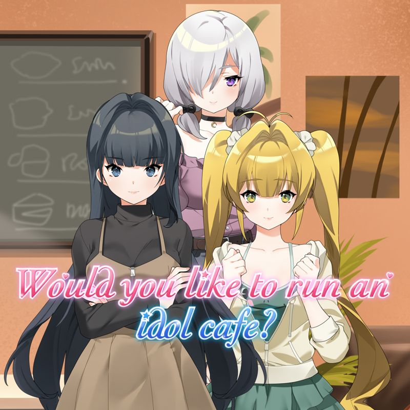 Would you like to run an idol café? cover or packaging material - MobyGames