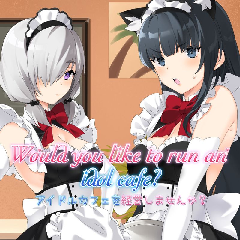 Would you like to run an idol café? cover or packaging material - MobyGames