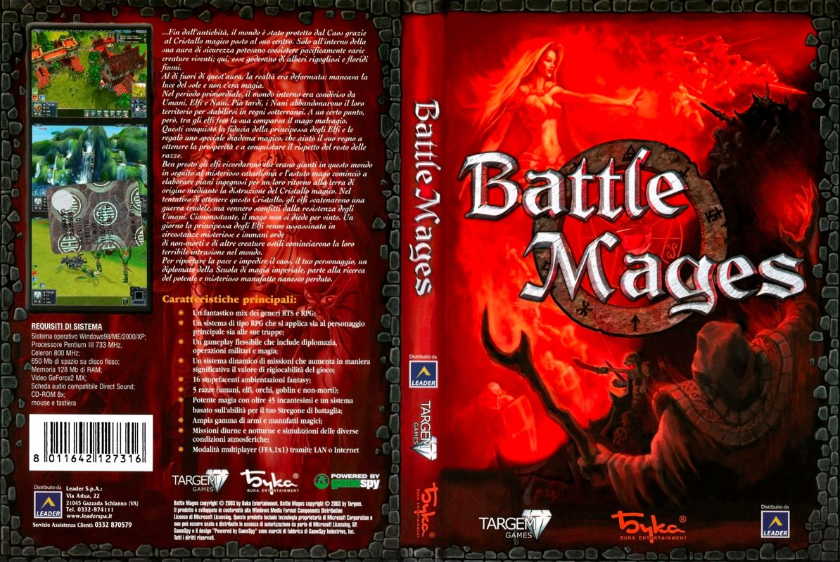 Battle Mages cover or packaging material - MobyGames