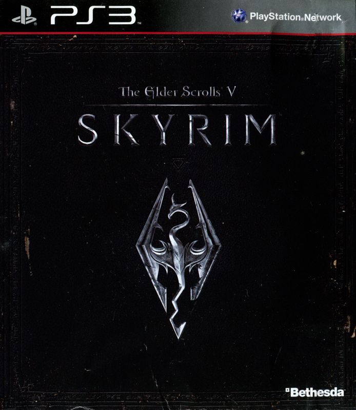 The Elder Scrolls V: Skyrim cover or packaging material - MobyGames