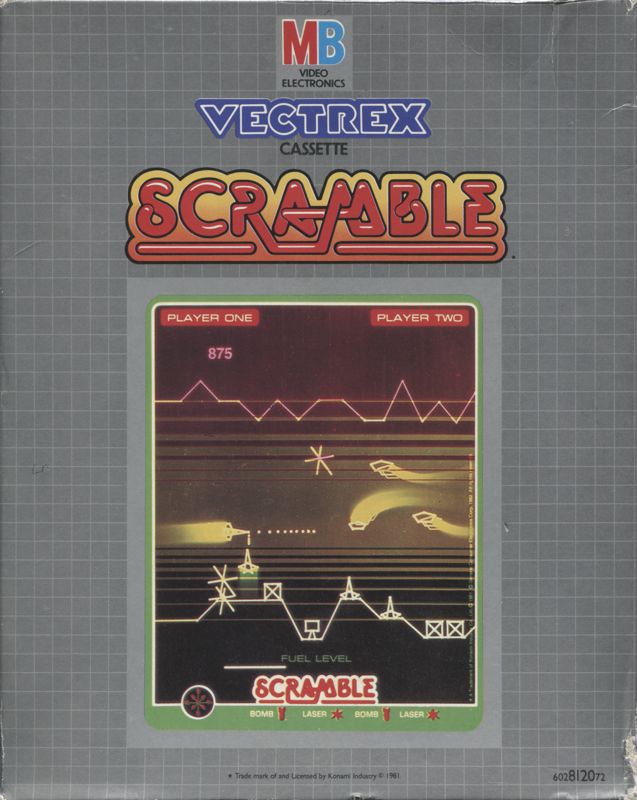 Scramble cover or packaging material - MobyGames