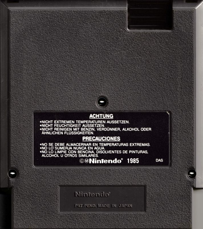 Super Mario Bros. 3 cover or packaging material - MobyGames