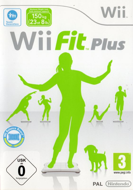 Wii Fit Plus cover or packaging material - MobyGames