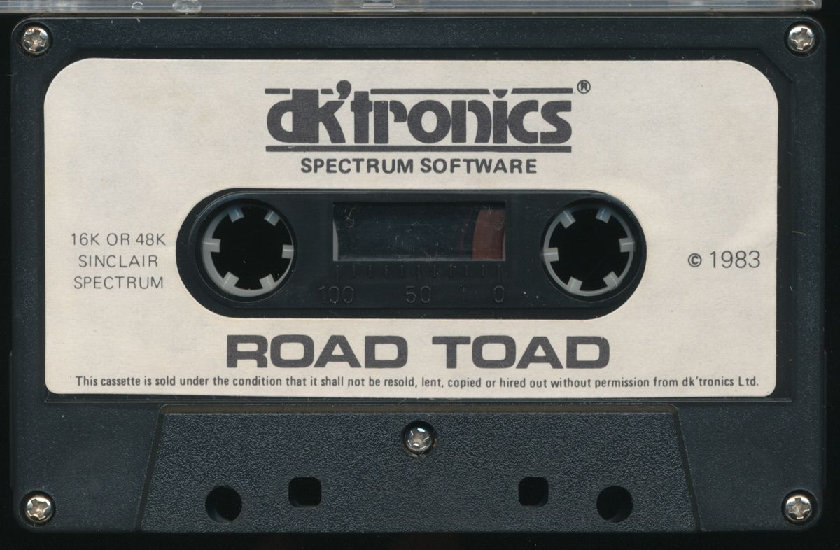Road Toad cover or packaging material - MobyGames