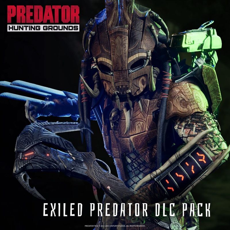 Predator: Hunting Grounds - Exiled Predator DLC Pack cover or packaging material - MobyGames