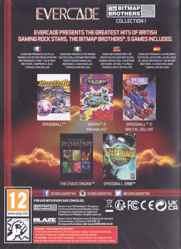 The Bitmap Brothers Collection 1 cover or packaging material - MobyGames