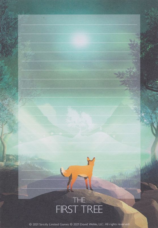 The First Tree (Special Limited Edition) cover or packaging material ...