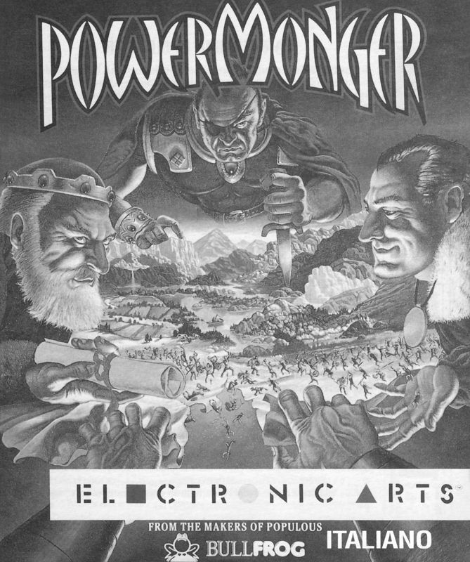 PowerMonger cover or packaging material - MobyGames