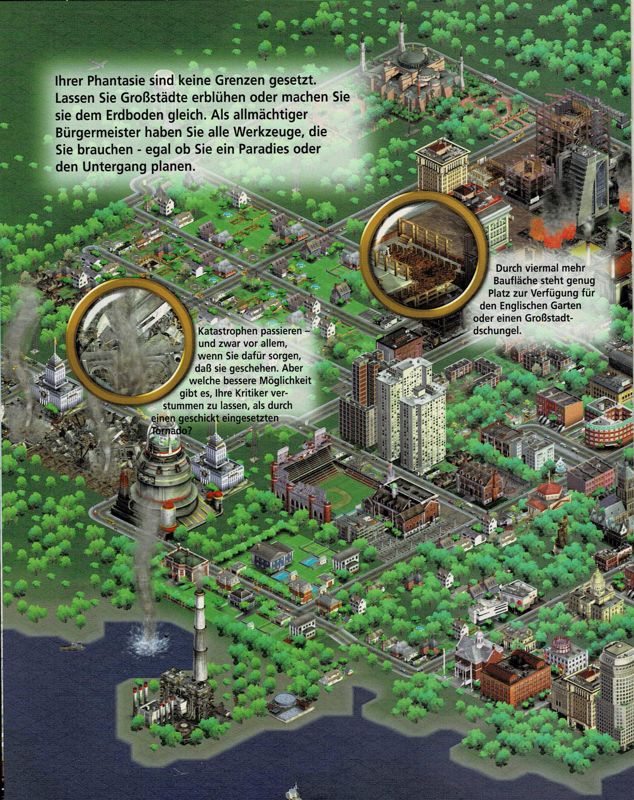 SimCity 3000: Holiday Edition cover or packaging material - MobyGames