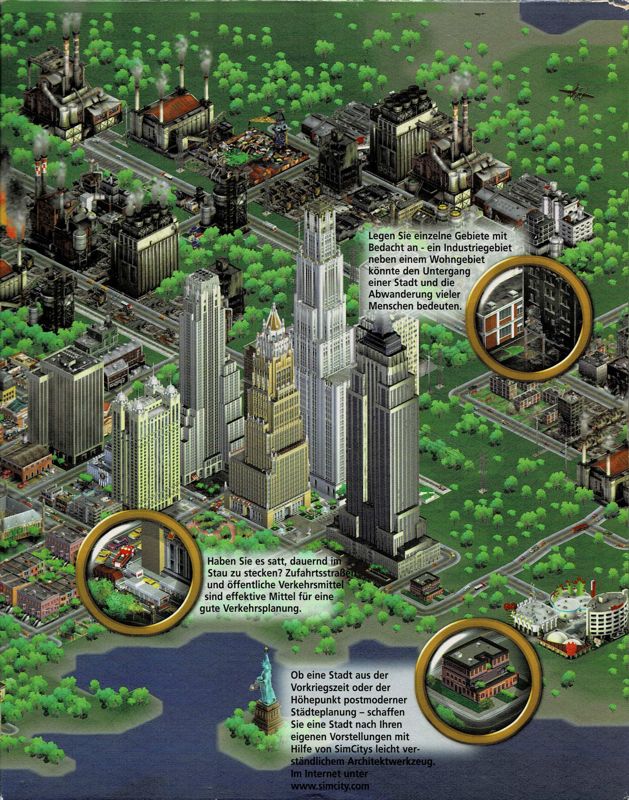 SimCity 3000: Holiday Edition cover or packaging material - MobyGames