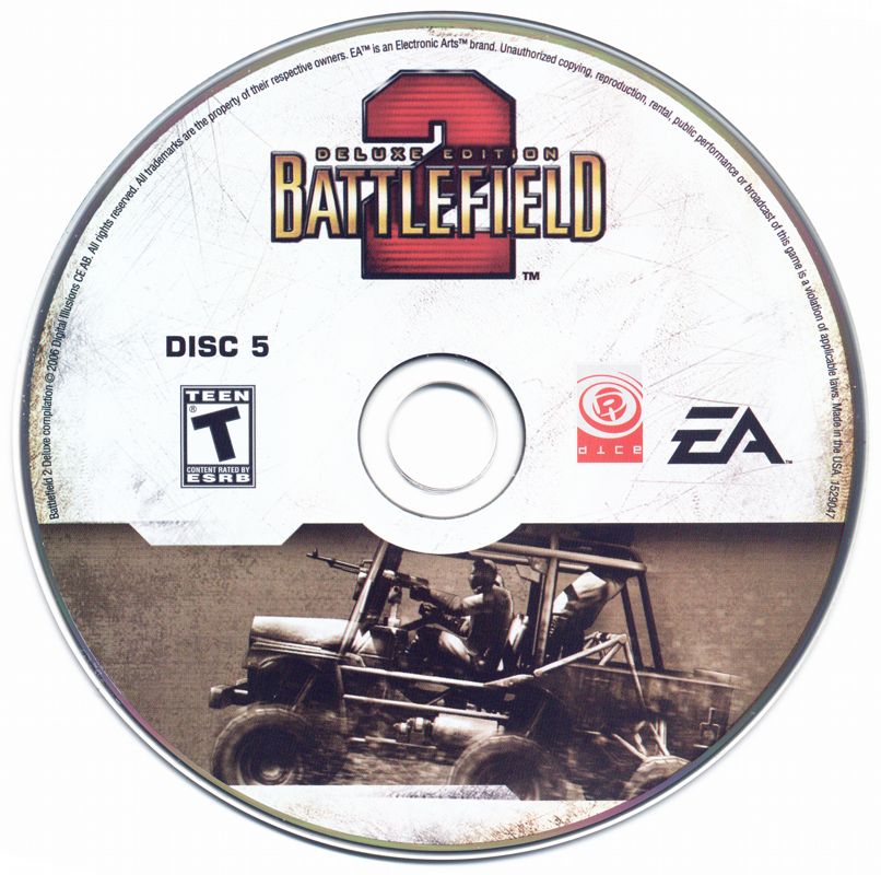 Battlefield 2: Deluxe Edition cover or packaging material - MobyGames