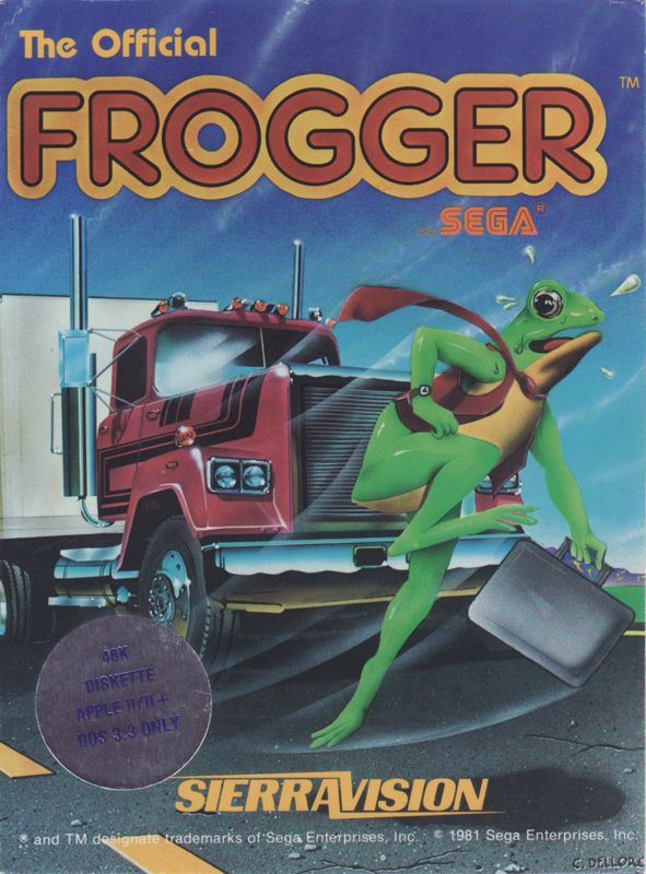 Frogger cover or packaging material - MobyGames