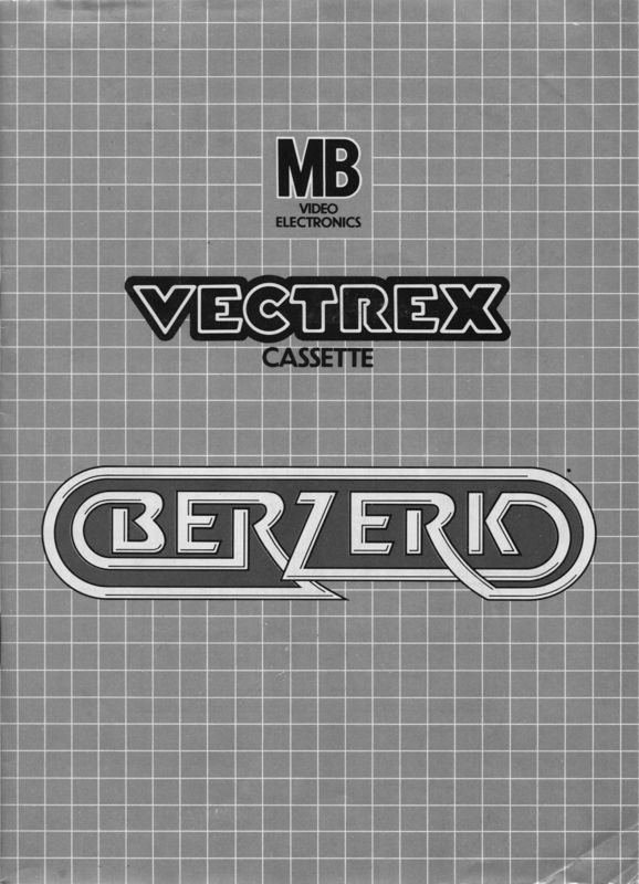 Berzerk cover or packaging material - MobyGames
