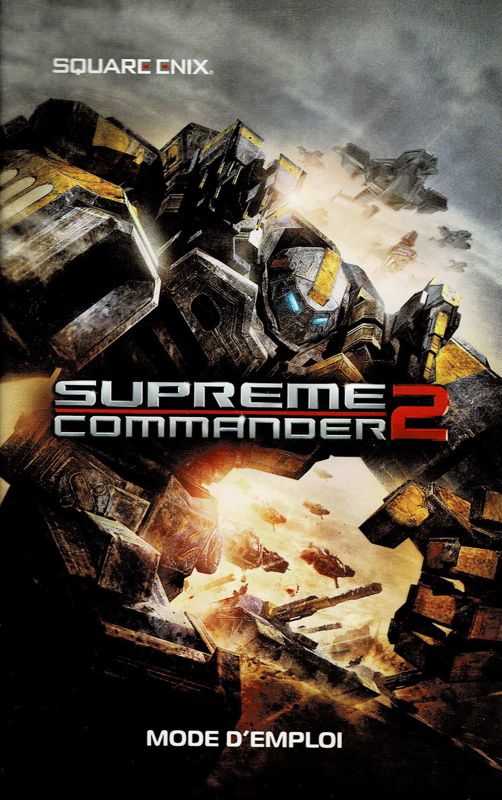 Supreme Commander 2 cover or packaging material - MobyGames