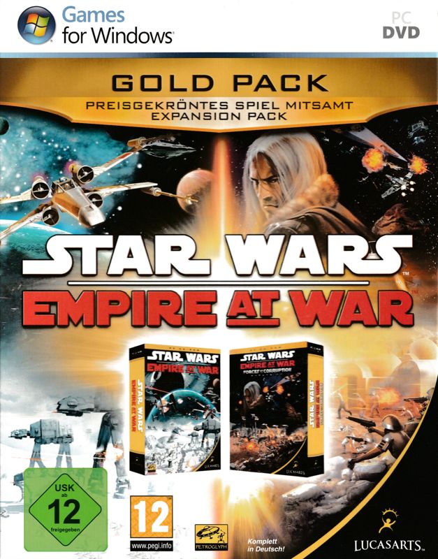 Star Wars: Empire at War - Gold Pack cover or packaging material ...