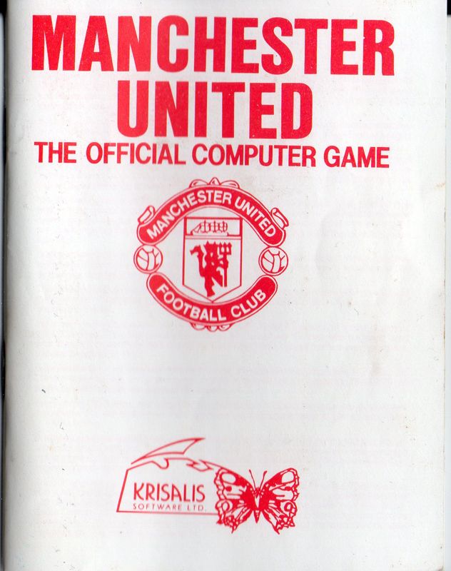 Manchester United cover or packaging material - MobyGames