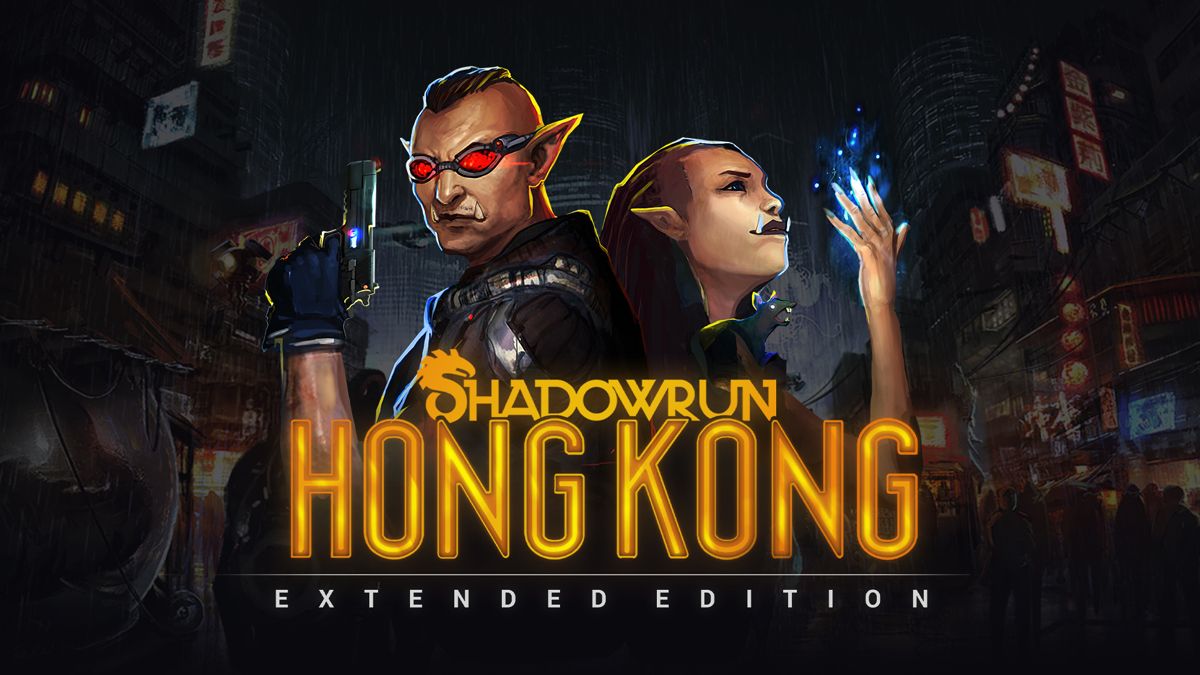 Shadowrun: Hong Kong - Extended Edition cover or packaging material - MobyGames