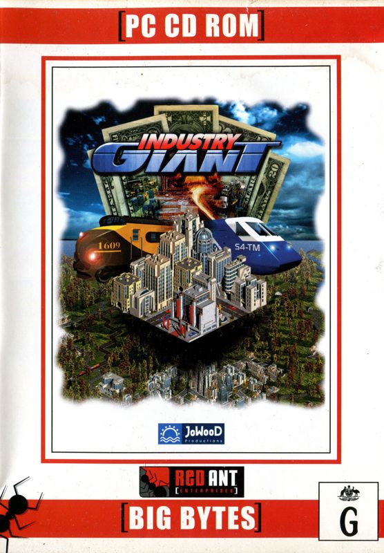 Industry Giant cover or packaging material - MobyGames