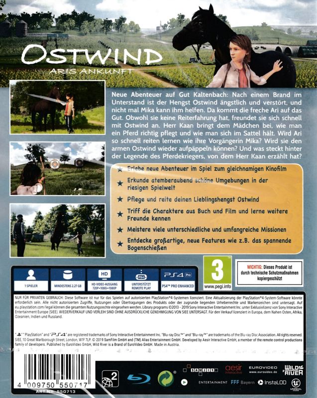 Windstorm: Ari's Arrival cover or packaging material - MobyGames