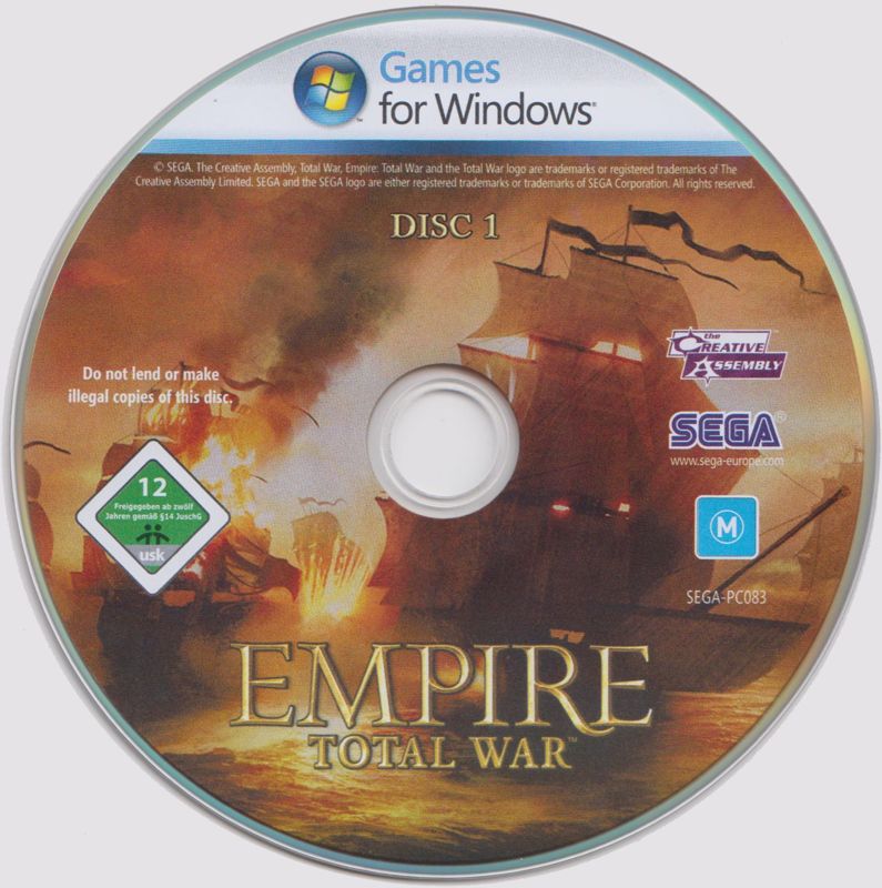 Empire: Total War cover or packaging material - MobyGames
